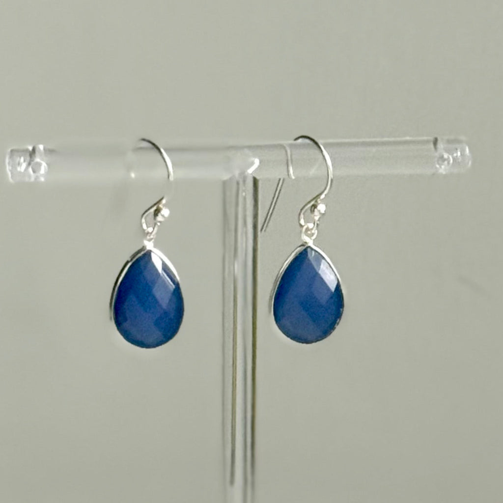 Cobalt Drop Earring